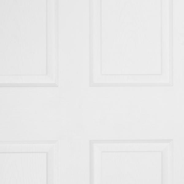 PUERTA TAMBOR 6 PANELES BLANCO 85 X 213 CM CON MARCO ROSI | The Home ...