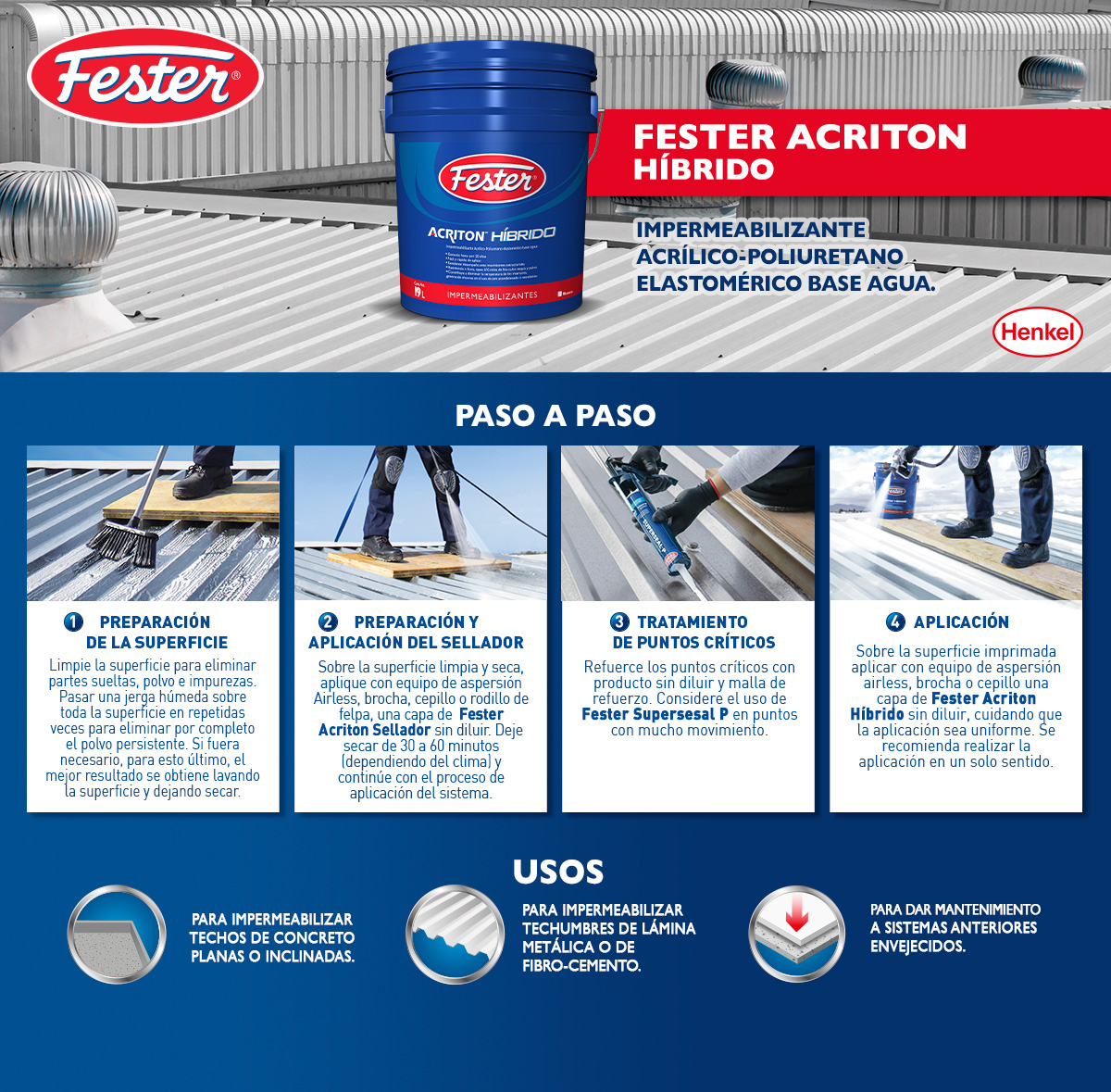 IMPERMEABILIZANTE ACRÍLICO POLIURETANO ELASTOMÉRICO ACRITON HÍBRIDO 20 ...