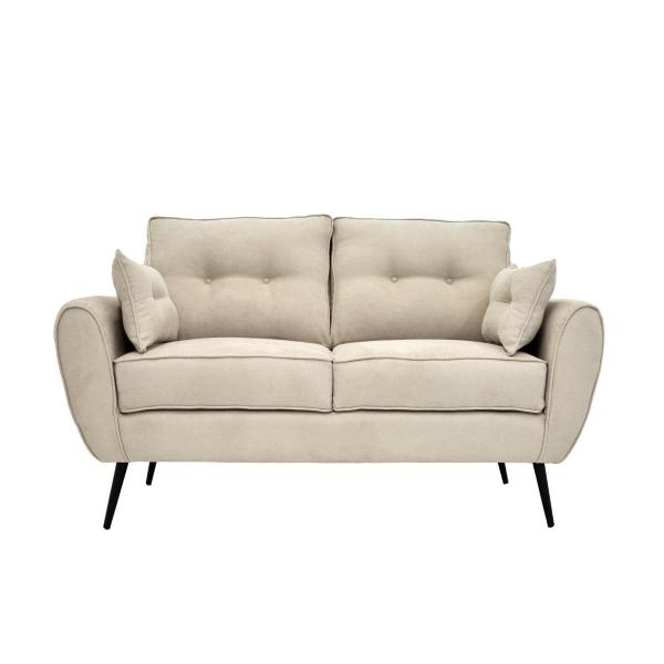 SOFÁ PARA DOS PERSONAS BOHO COLOR BEIGE | The Home Depot México