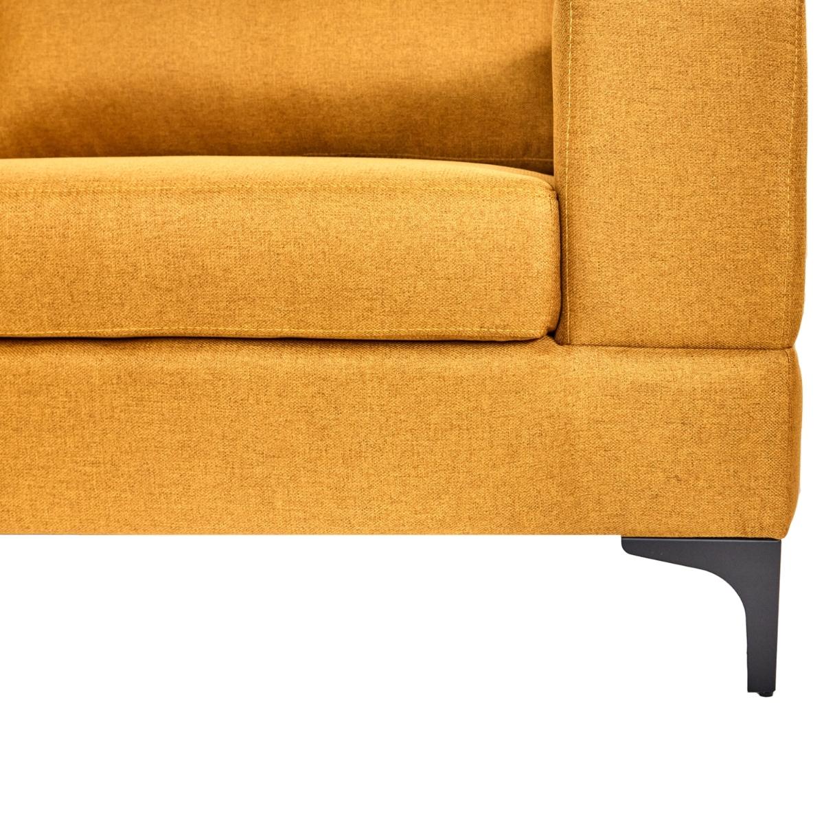 SOFÁ EN ESCUADRA LADO DERECHO COLOR MOSTAZA | The Home Depot México ...