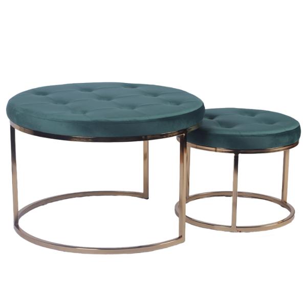 SET 2PZ TABURETE PIANO VERDE | The Home Depot México