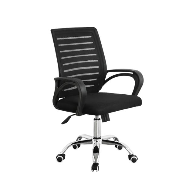 SILLA DE OFICINA NEGRA MILO | The Home Depot México