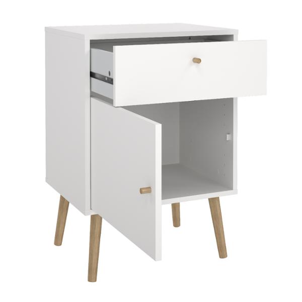 BURÓ BODO - BLANCO Y ROBLE | The Home Depot México