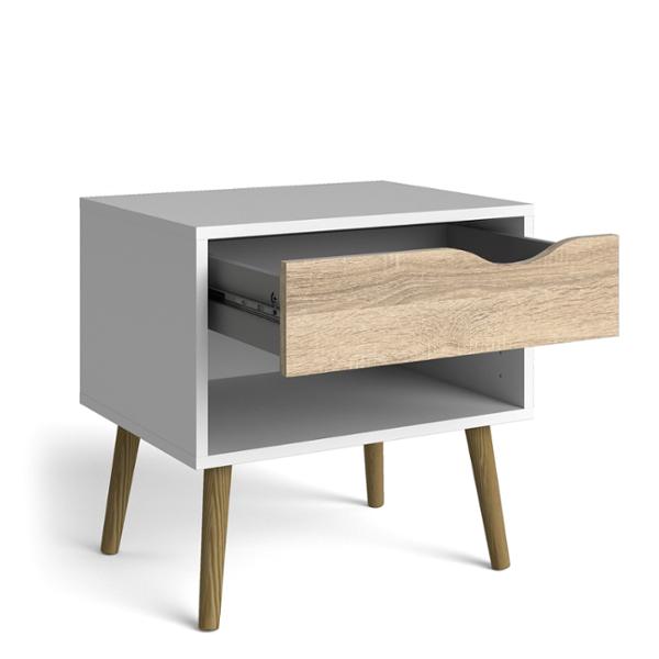 BURO OSLO BLANCO/ROBLE | The Home Depot México