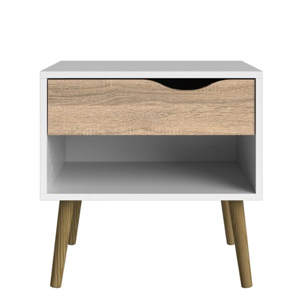 BURO OSLO BLANCO/ROBLE | The Home Depot México