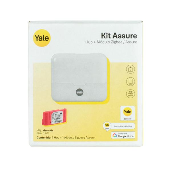 KIT ASSURE MÓDULO + HUB YALE PLÁSTICO BLANCO | The Home Depot México