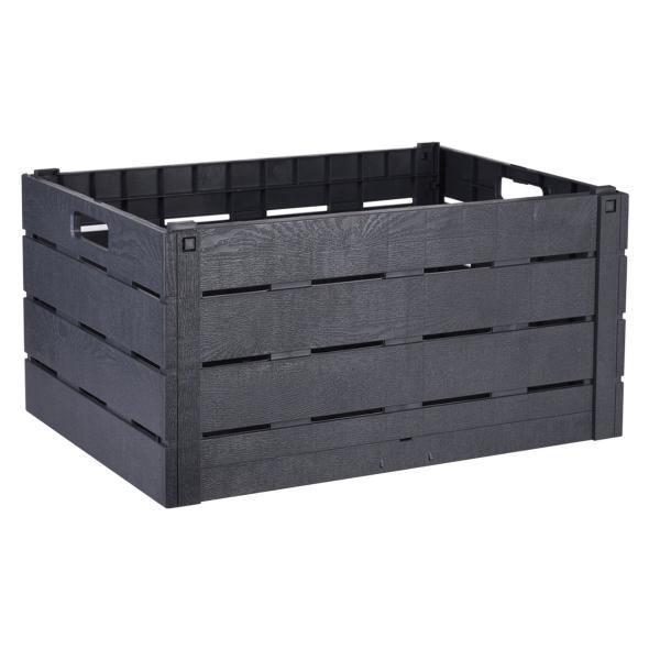 CAJA PLEGABLE DE EFECTO MADERA (HUACAL) | The Home Depot México