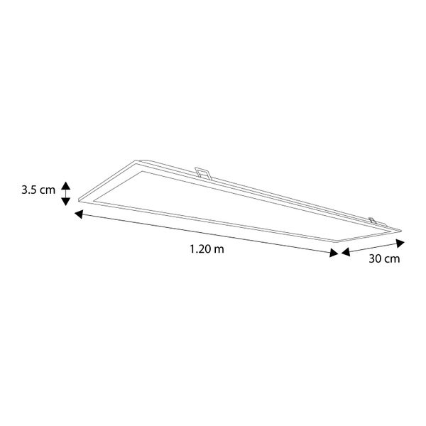 PANEL LED 1X4 | The Home Depot México