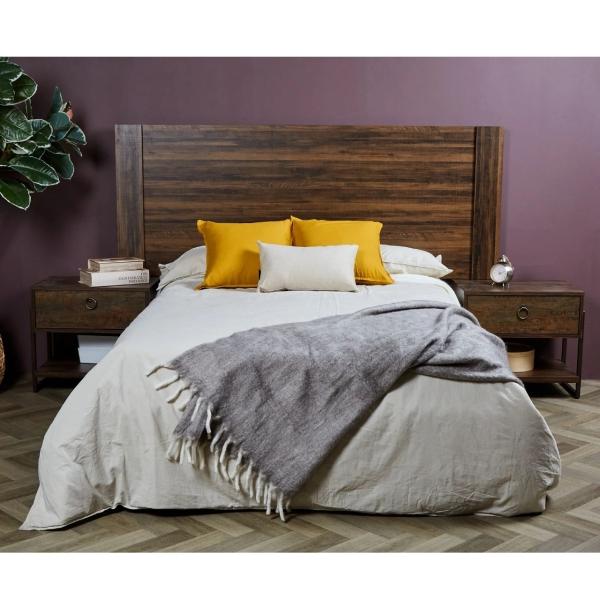 BURÓ COLOR NOGAL CON 1 ENTREPAÑO Y 1 CAJÓN CON CORREDERA DE EXTENSIÓN ...