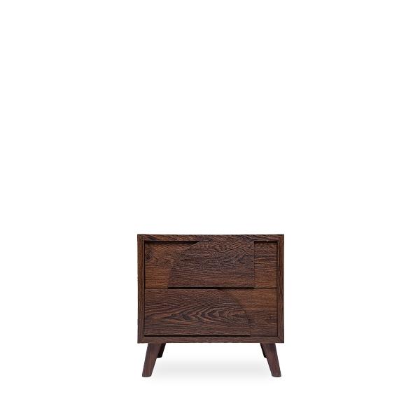 BURÓ COLOR NOGAL CON 2 CAJONES CON RELIEVE Y ESTRUCTURA DE MADERA MDF ...