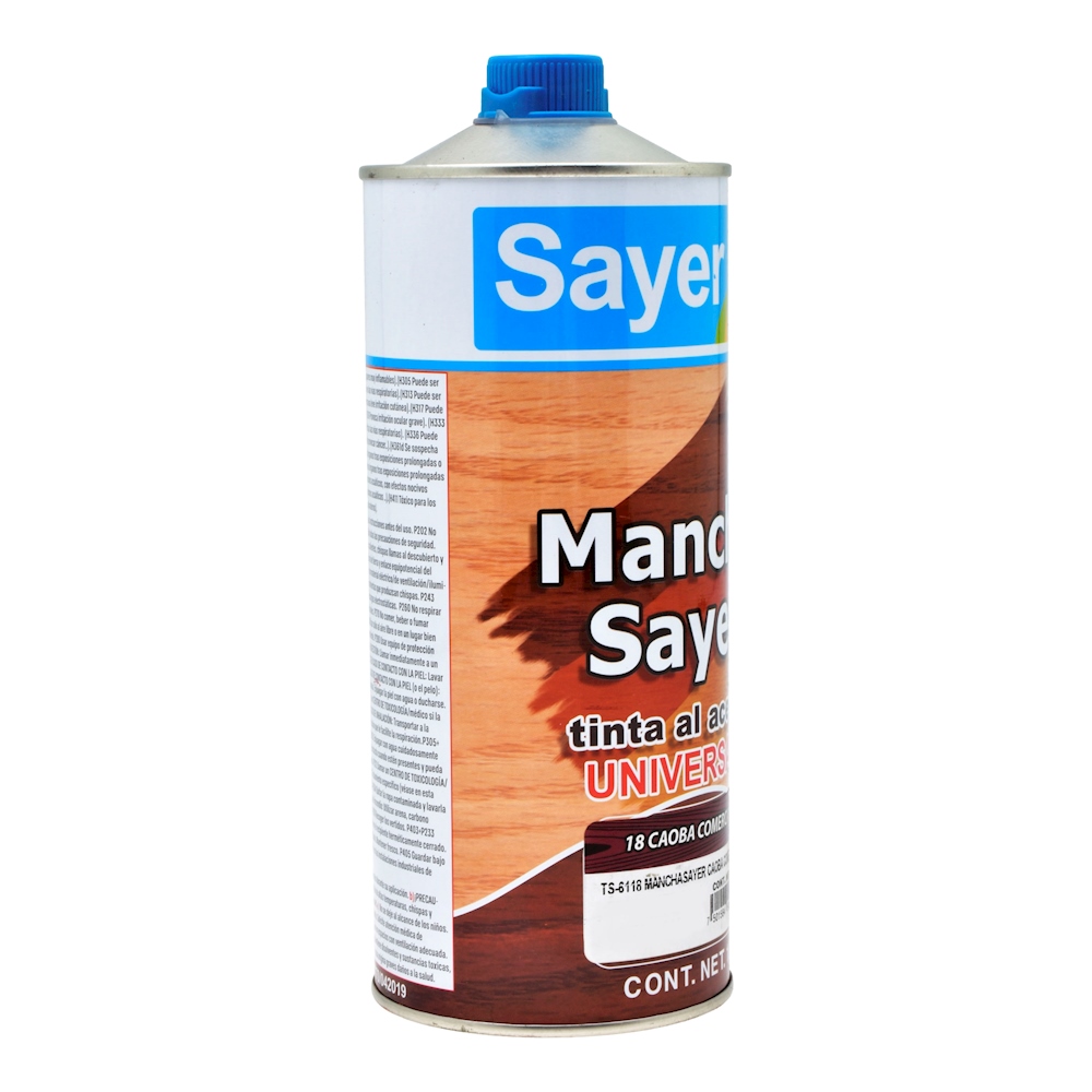 TINTA AL ACEITE SAYER PARA MADERA CAOBA COMERCIAL 1 L | The Home Depot ...