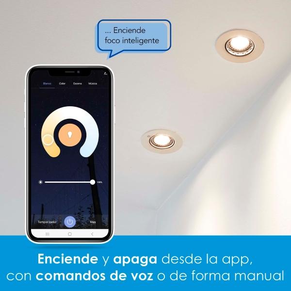 FOCO LED SMART PAR16 (5W) LUZ BLANCA Y RGB | The Home Depot México