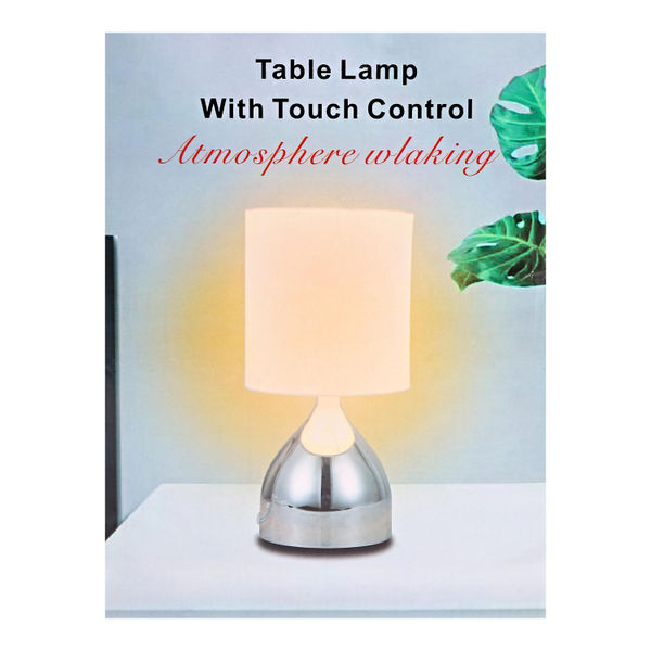 LAMPARA MESA TOUCH CROMO | The Home Depot México