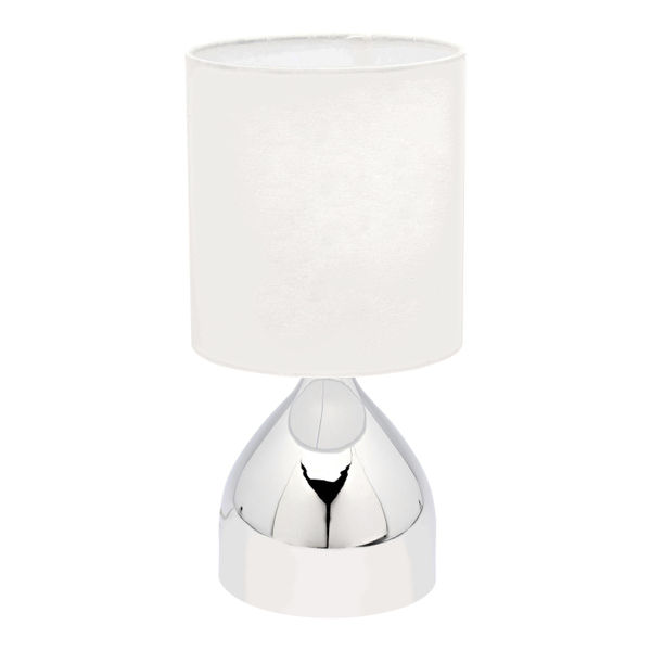 LAMPARA MESA TOUCH CROMO | The Home Depot México