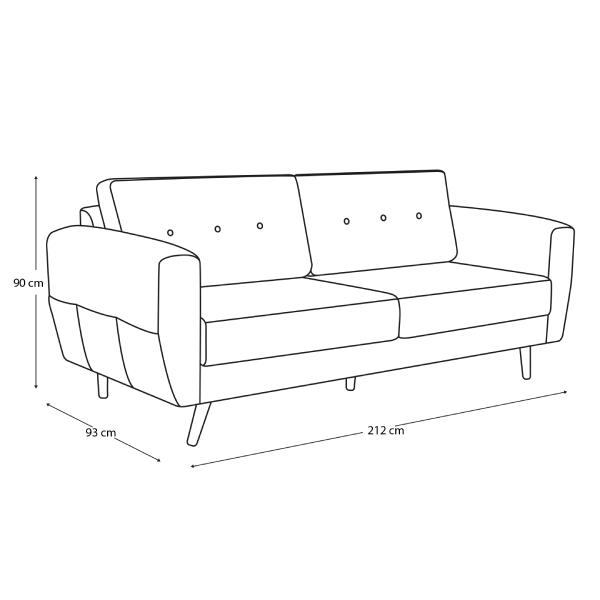 SOFA BURGOS | The Home Depot México