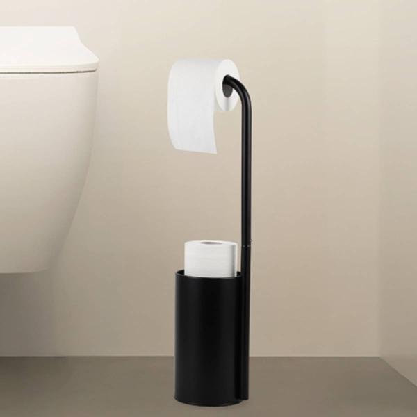 PORTARROLLO PARA BAÑO NEGRO | The Home Depot México