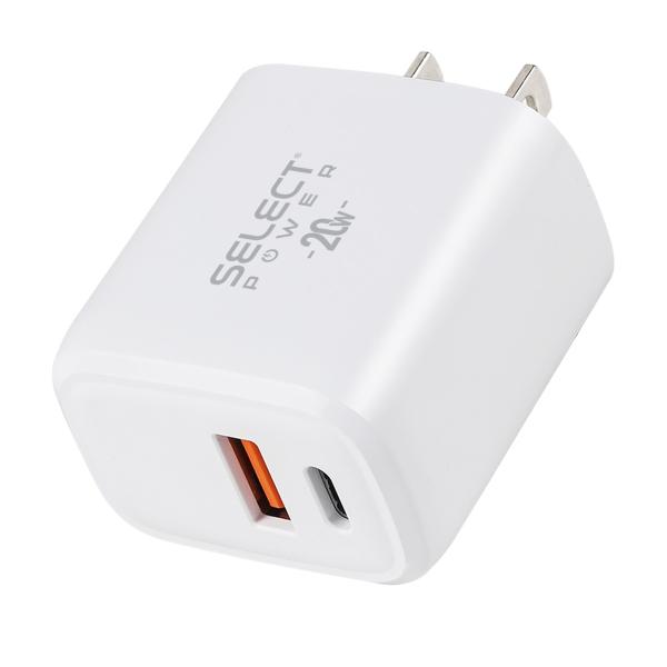 COMBO CARGADOR PARED USB Y USBC 20W + CABLE TIPO C CU2CCSP | The Home ...