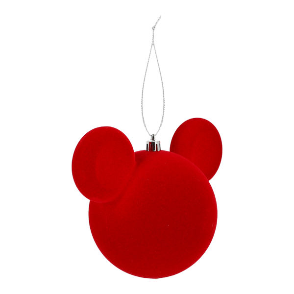 ESFERA NAVIDEÑA DISNEY CABEZA MICKEY MOUSE ROJO 12.5 x 16 CM | The Home ...