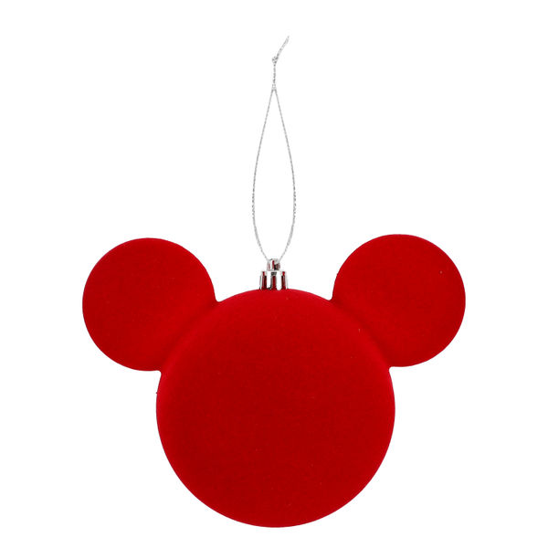 ESFERA NAVIDEÑA DISNEY CABEZA MICKEY MOUSE ROJO 12.5 x 16 CM | The Home ...