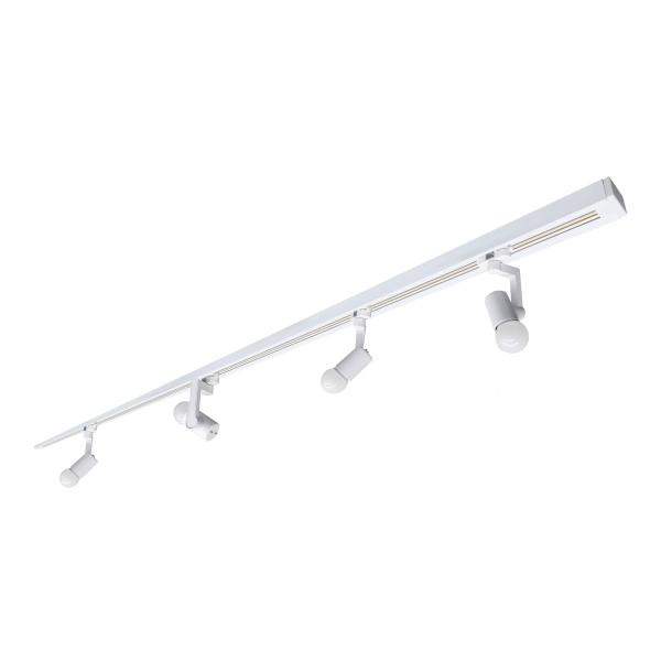 ILUMINACIÓN DE RIEL LED 2 MTS LUZ FRÍA CABEZALES GIRATORIOS DISEÑO ...