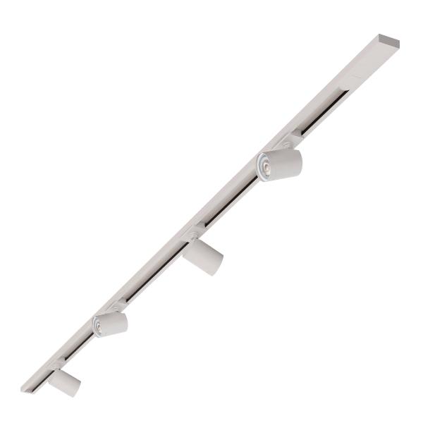 KIT DE 2 MTS ILUMINACIÓN DE RIEL LED, LUZ FRIA 6500K, COLOR BLANCO ...