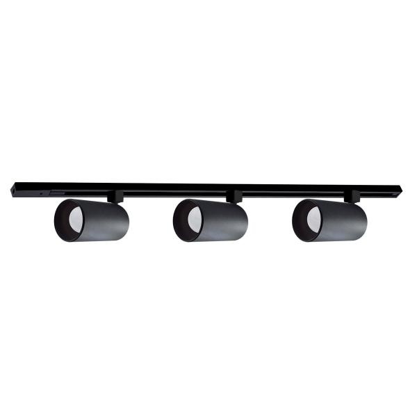 ILUMINACION DE RIEL, 1 MT, DISEÑO MINIMALISTA Y MODERNO, NEGRO, LUZ ...