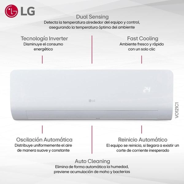 MINISPLIT INVERTER 1 TONELADA SOLO FRÍO 110V SMART | The Home Depot México