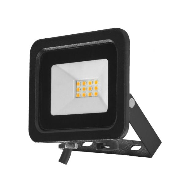 PAQUETE 2 REFLECTORES LED IP65, 10W, LUZ CALIDA, 900LM, RESISTENTE A LA ...