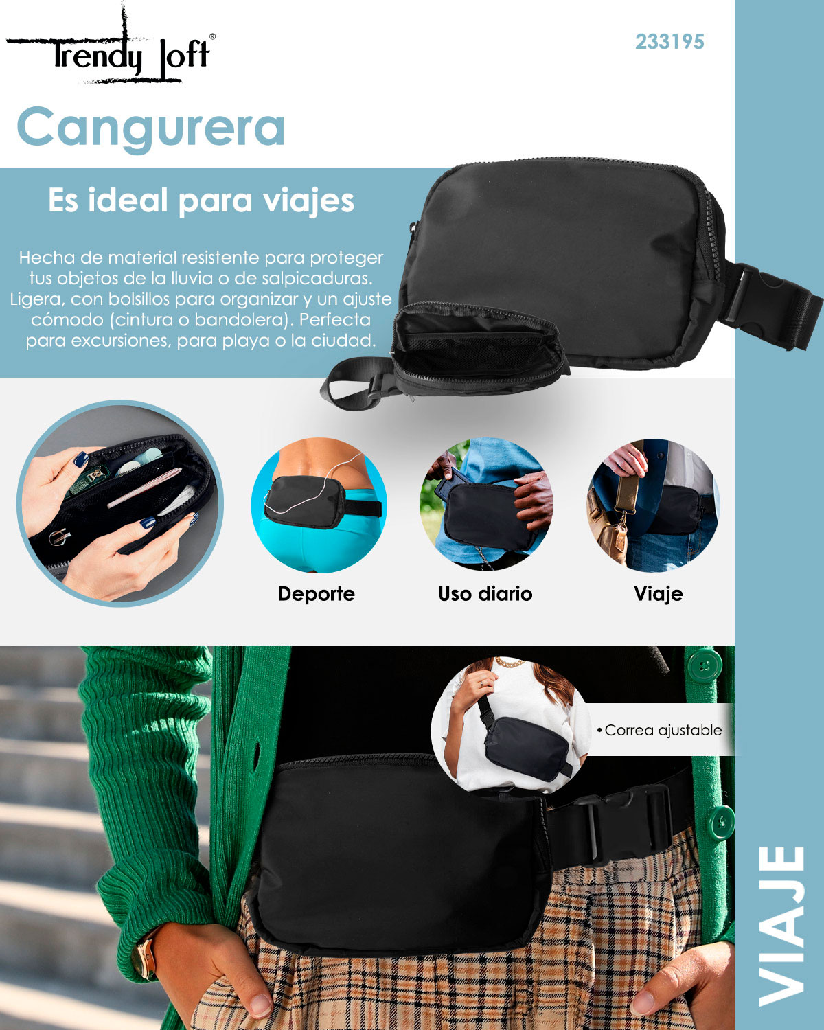 CANGURERA DE VIAJE | The Home Depot México