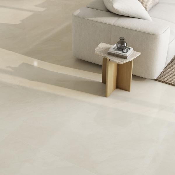 PISO CERÁMICO TIPO MÁRMOL 60 X 120 ELARA RECTIFICADO IVORY BRILLANTE ...