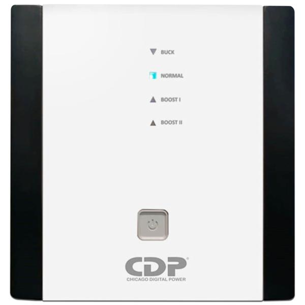 REGULADOR CDP R-AVR5008 DE 5000VA/2500W 9 CONTACTOS COLOR NEGRO | The Home Depot México