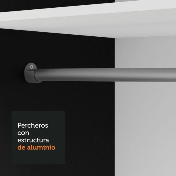 ROPERO CLÓSET MADESA VIVARE 2 PUERTAS 1E NM | The Home Depot México