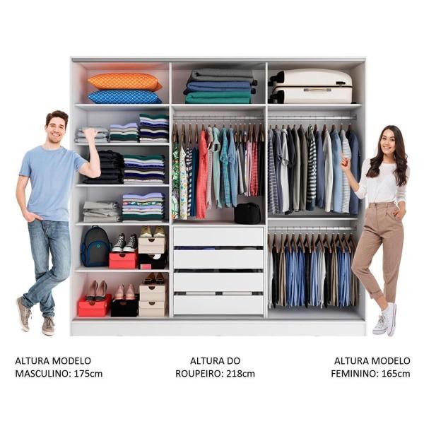 GUARDA ROPA MADESA ROYALE 3 PUERTAS BLANCO | The Home Depot México