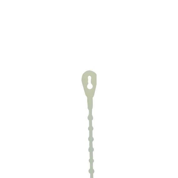 CINCHO SUJETACABLE DE NYLON DE BOLITAS NATURAL REUSABLE | The Home ...