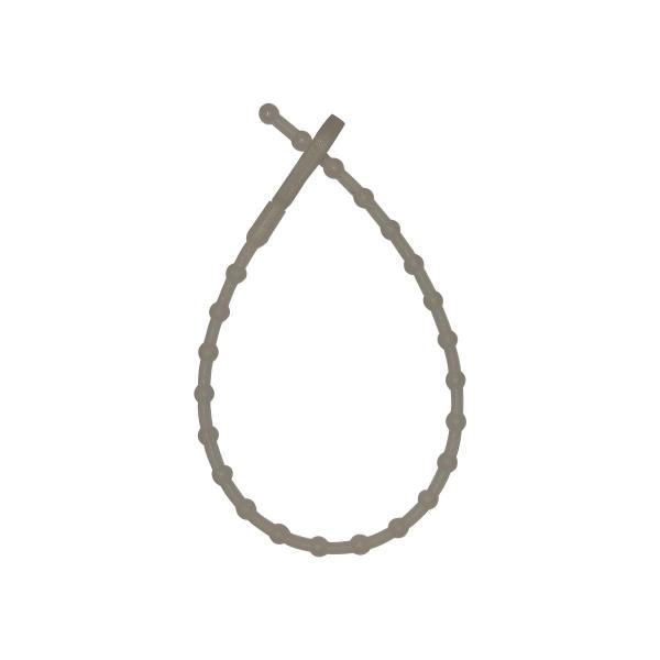 CINCHO SUJETACABLE DE NYLON DE BOLITAS NATURAL REUSABLE | The Home ...