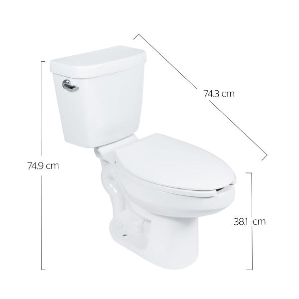 SANITARIO DE 2 PIEZAS KUUN URREA | The Home Depot México