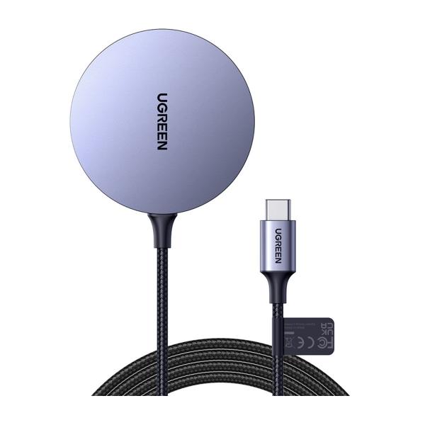 CARGADOR INALÁMBRICO UGREEN 15W 30233 GRIS | The Home Depot México