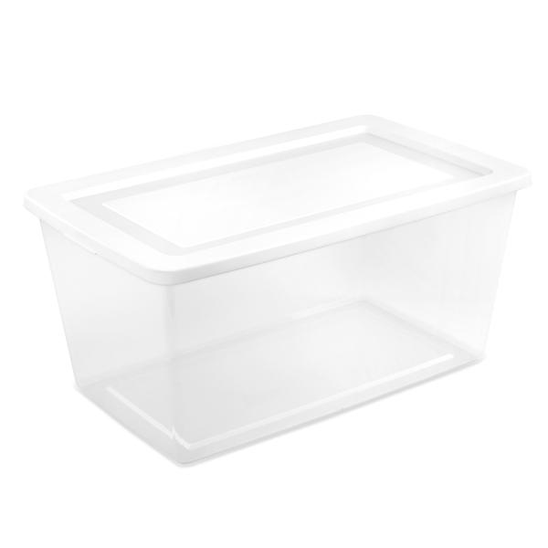 CAJA TRANSPARENTE 85.1L/90QT 75.6X47.6X34.3 CM | The Home Depot México
