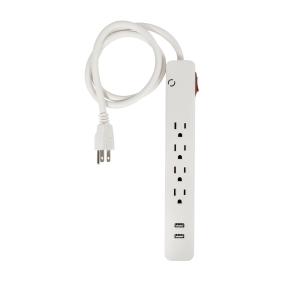 MULTICONTACTO BLANCO 4 ENTRADAS MAS 2 USB Y UN A TIPO C | The Home ...