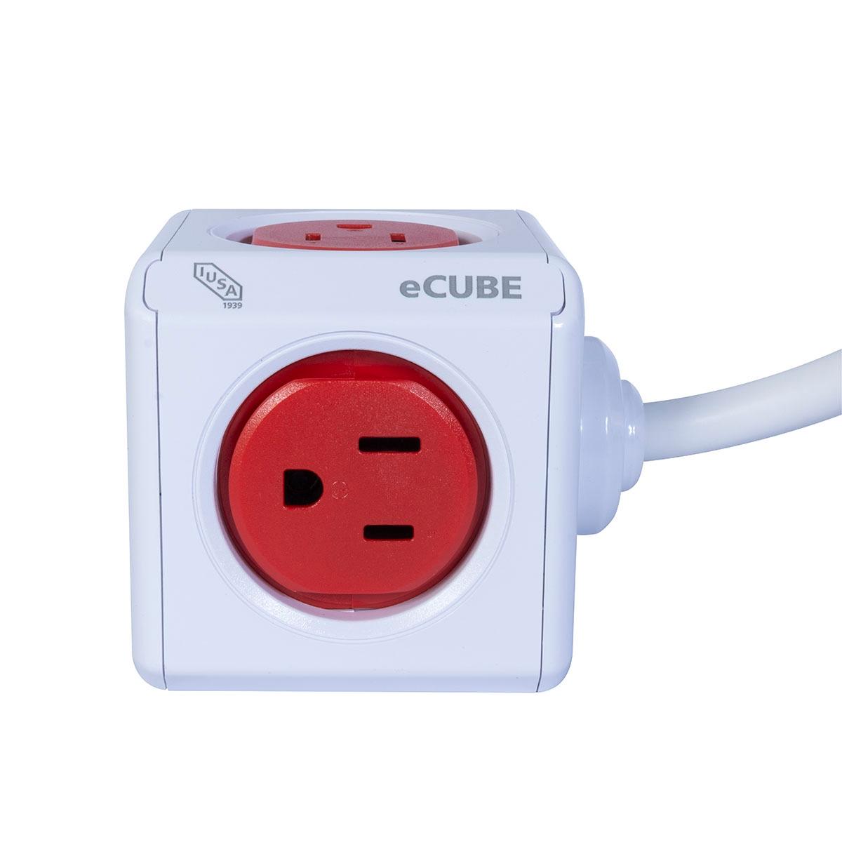 MULTICONTACTO ECUBE 4 ENTRADAS Y 2 PUERTOS USB DE 1.5 METROS IUSA | The ...