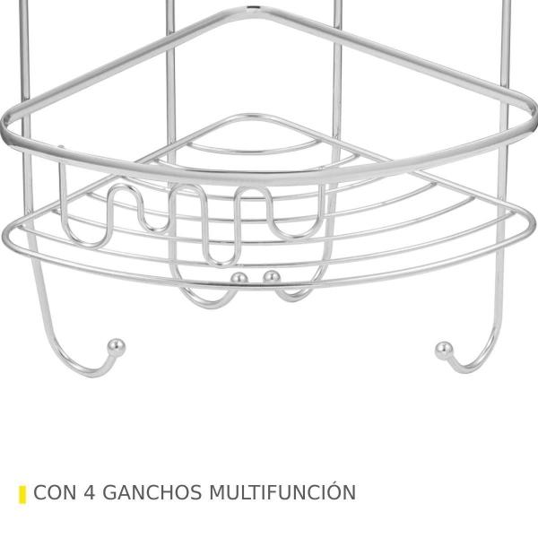 ORGANIZADOR PARA BAÑO ESQUINERO 2 NIVELES | The Home Depot México