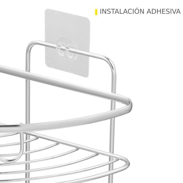 ORGANIZADOR PARA BAÑO ESQUINERO 2 NIVELES | The Home Depot México