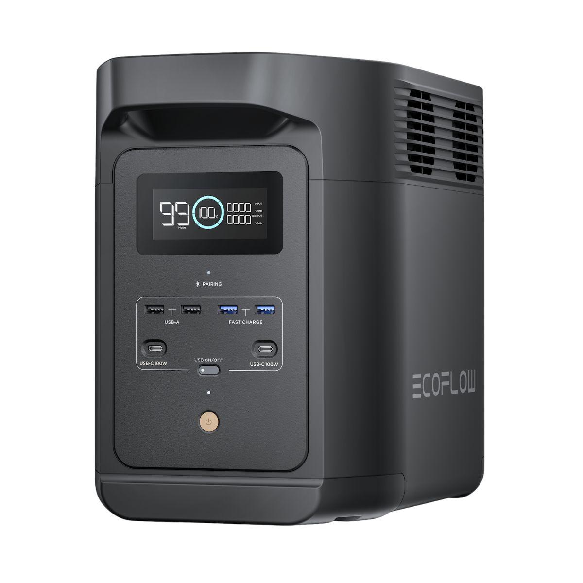 ESTACIÓN DE ENERGÍA ECOFLOW E980 980WH / 500W PORTÁTIL, COMPACTO Y ...