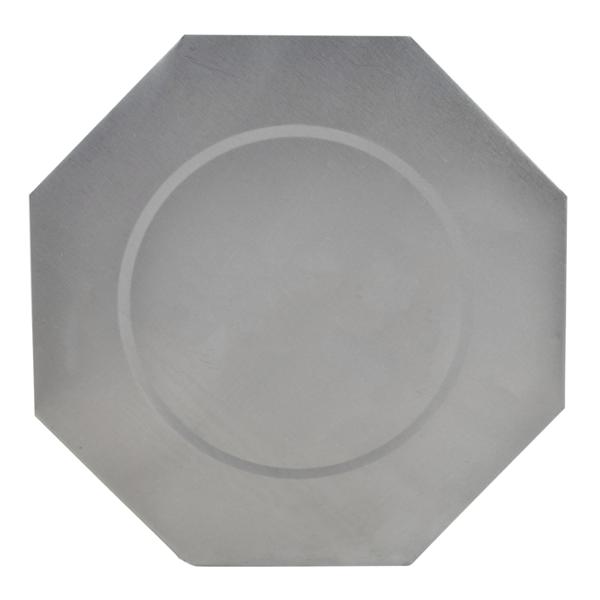 BOTE INTEGRAL LIGERO OCTAGONAL 12 X 8 CM PLATA | The Home Depot México