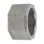BOTE INTEGRAL LIGERO OCTAGONAL 12 X 8 CM PLATA | The Home Depot México