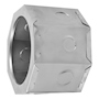BOTE INTEGRAL LIGERO OCTAGONAL 12 X 10 CM PLATA | The Home Depot México
