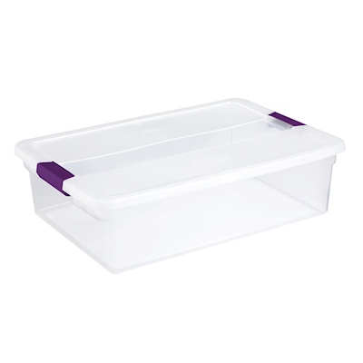 CAJA DE PLÁSTICO 30 L TRANSPARENTE | The Home Depot México