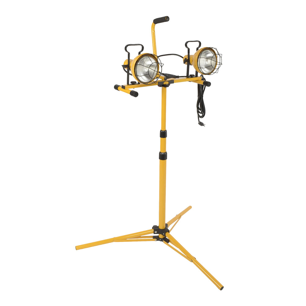 LÁMPARA DE TRABAJO CON 2 LUCES DE HALÓGENO DE 240 WATTS | The Home ...