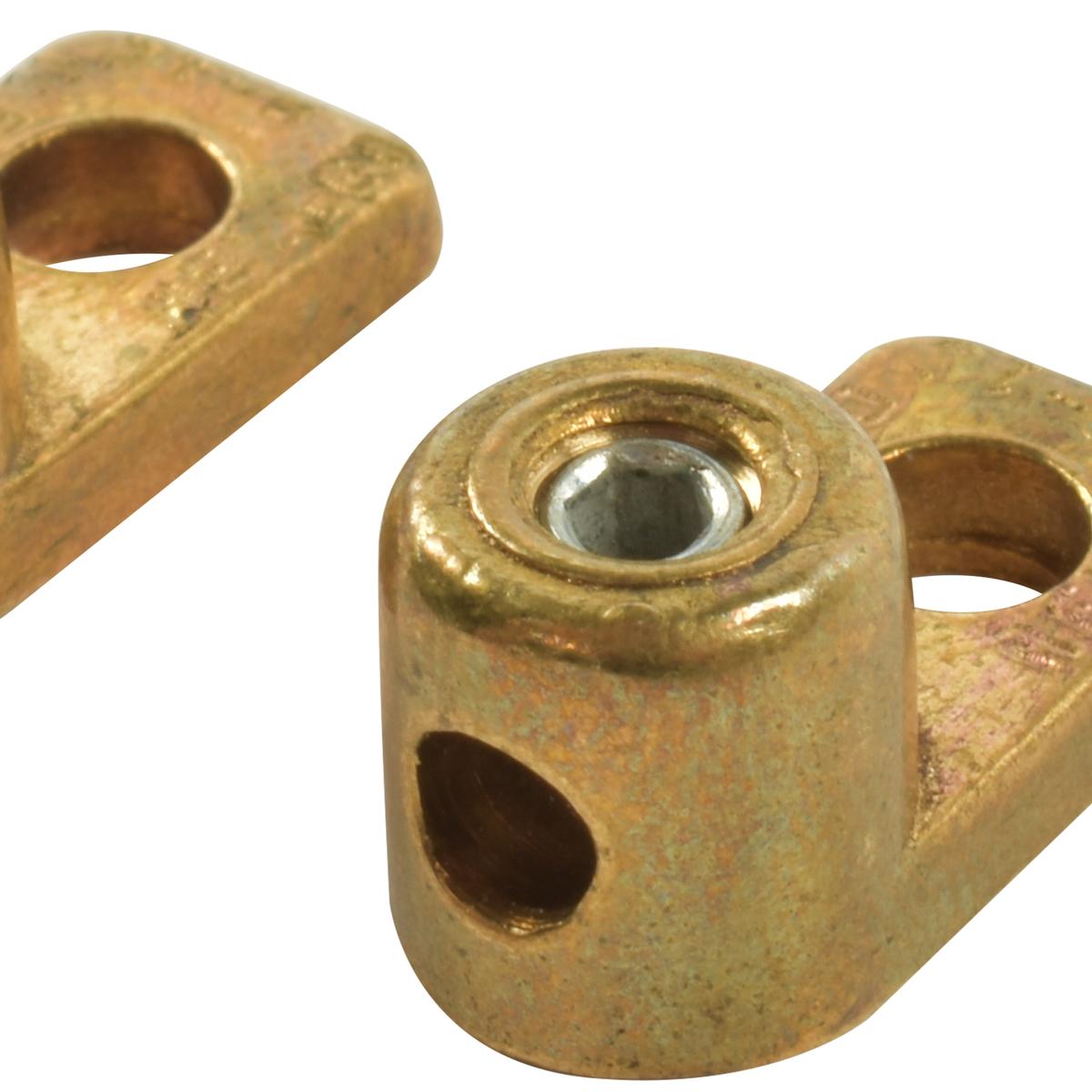 TERMINAL MECÁNICA REUTILIZABLE CALIBRE 20-8 AWG DORADO DROF 2 PIEZAS ...