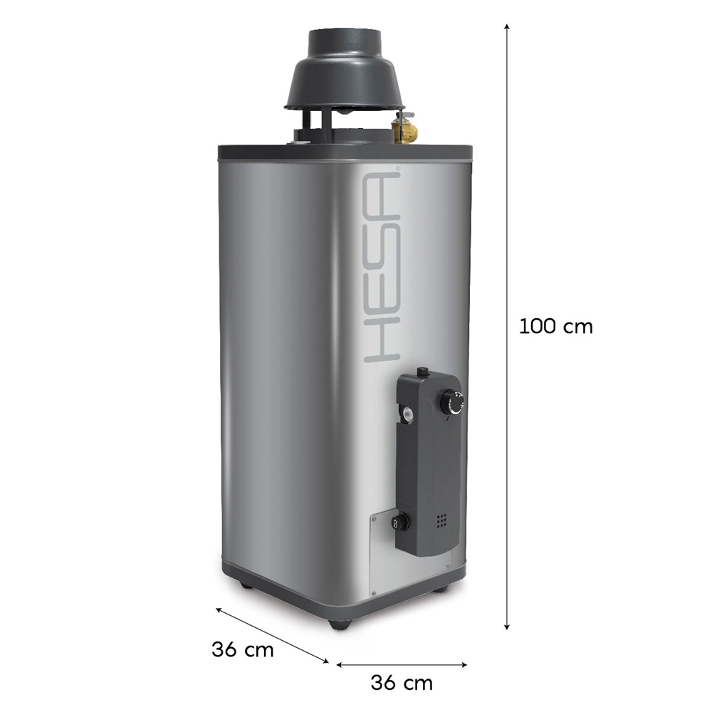 CALENTADOR DE PASO HESA 2 SERVICIOS 10 Y 9 L/MINUTO GAS NATURAL | The Home Depot México - Ventas ...